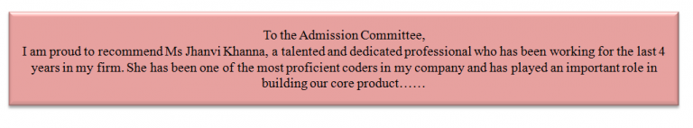 How to write a Letter of Recommendation (LOR): Samples | AdmitEDGE Blog