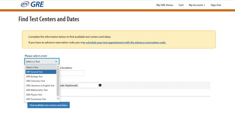 New to GRE Registration? A step-by-step Guide to ETS GRE Registration