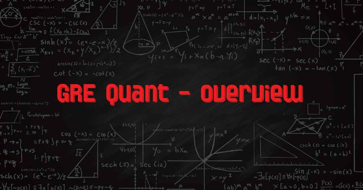 GRE Quant - Overview | AdmitEDGE