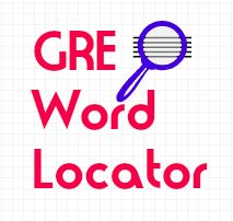 The GRE Word Locator